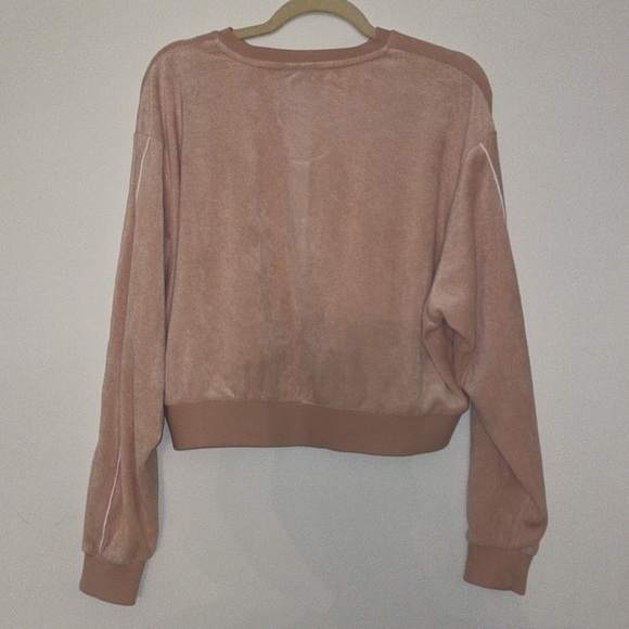 Nike | Tops | Nike Cozy Terry Crew And Short Set | Poshmark